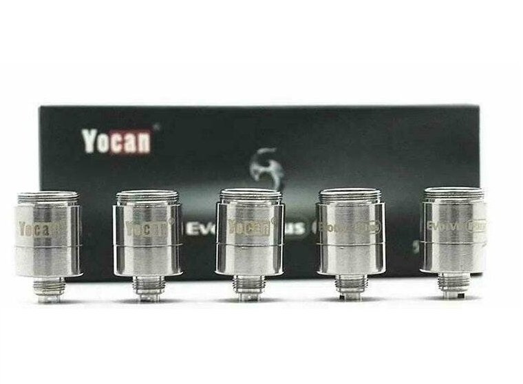 Yocan Evolve Plus Ceramic Donut Replacement Coil Pack – 5 Pcs - KW Kush